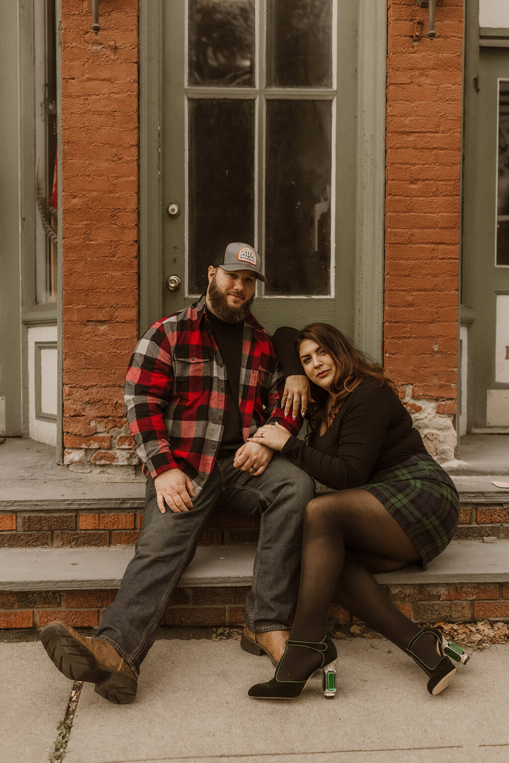 Farm Engagement Photos with Tarot Cards & Pumpkinheads? Yes, Please ...
